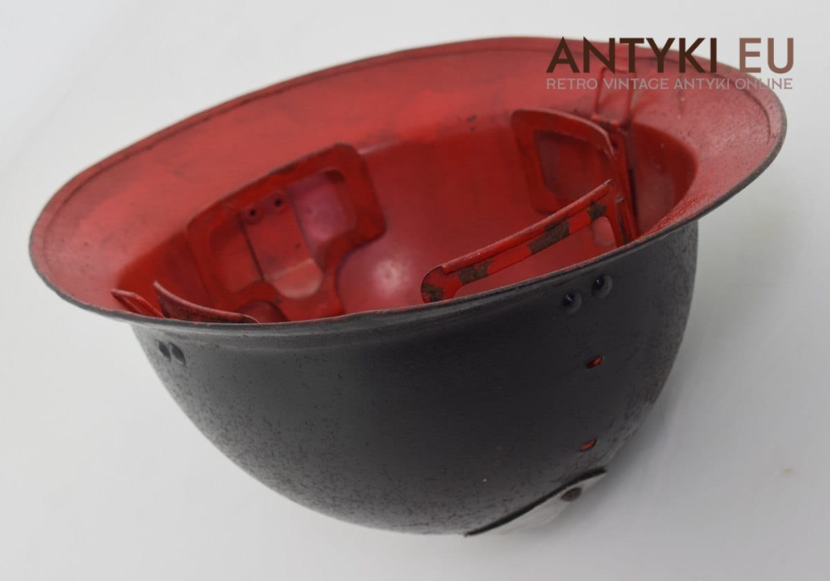 Oryginalny hełm adrian HEŁM POLSKI FRANCUSKI antyk - antyki.eu